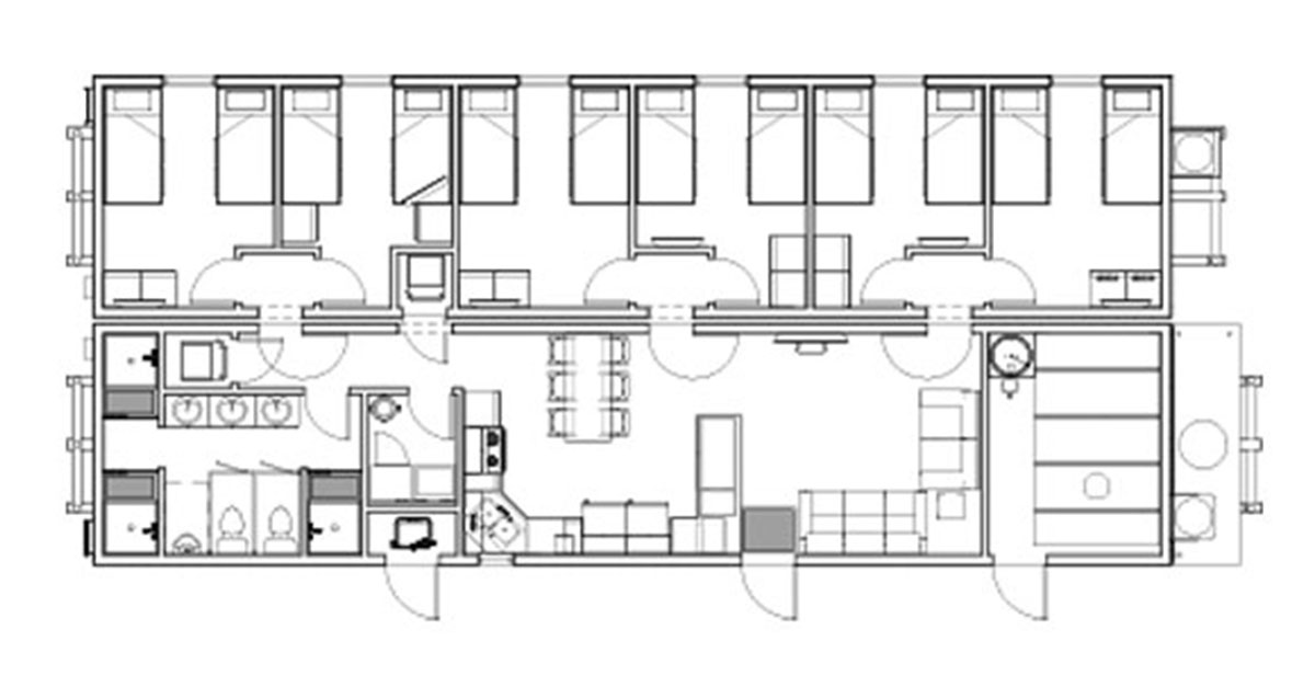 Workforce Lodging | Crew Quarter | Black Diamond Lodging